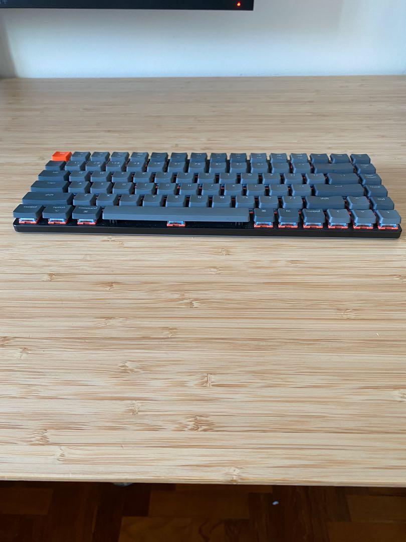 Keychron K3 Version 2 Ultra-Slim Wireless 75% Mechanical Keyboard White ...