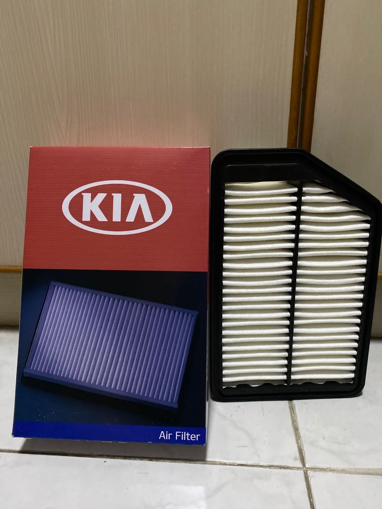 Kia engine Air Filter, Car Accessories, Accessories on Carousell