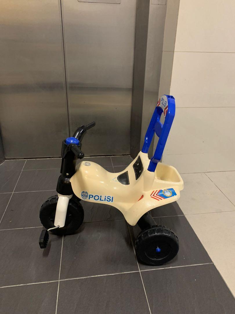 Kids Peddle Toy Car / Police Vehicle / Play Vehicle / Walker / Kick Car ...