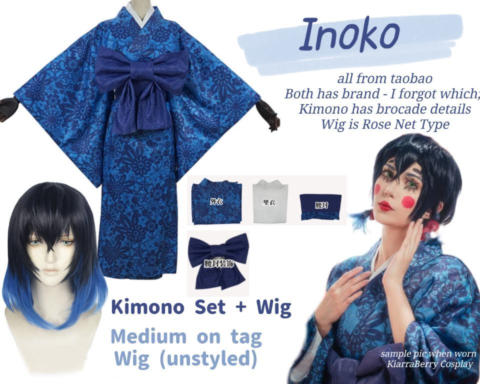 Kimono Demon Slayer Kimetsu No Yaiba Inosuke Hashibira Inoko ...