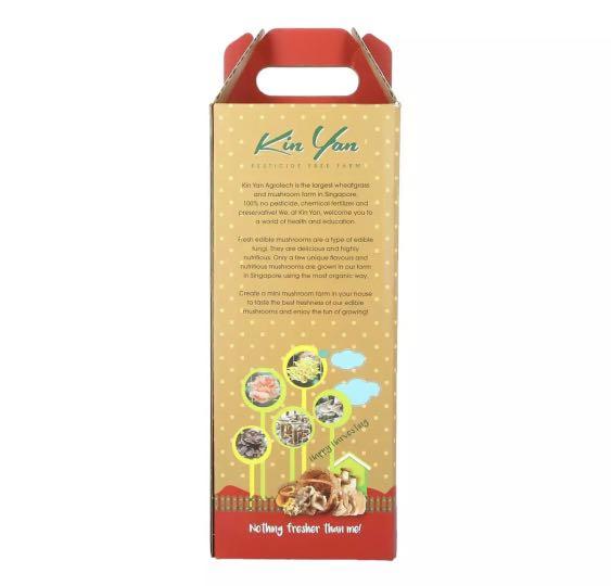Kin Yan Mushroom Farmer Kit, Food & Drinks, Fresh Produce on Carousell