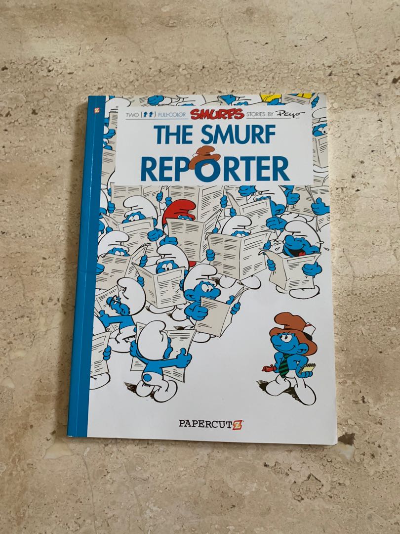 Komik The Smurf Reporter ( English ), Buku & Alat Tulis, Buku Anak-Anak ...