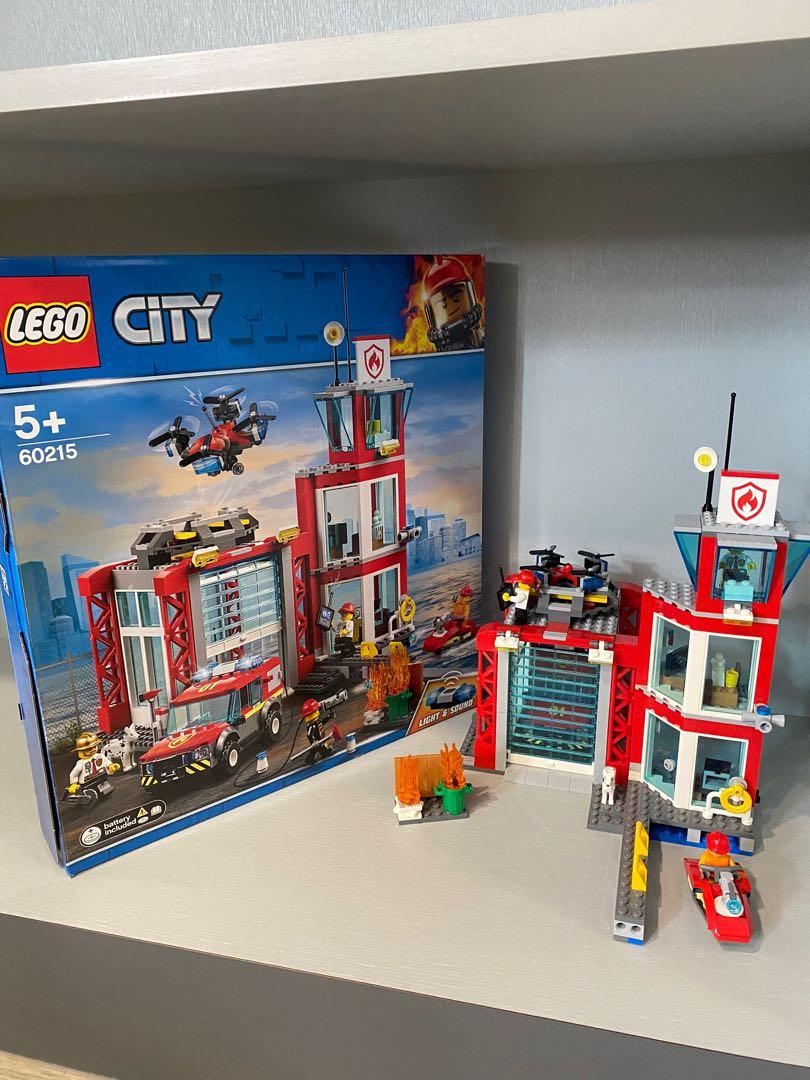 Lego 60215 Fire Station, Hobbies & Toys, Toys & Games on Carousell
