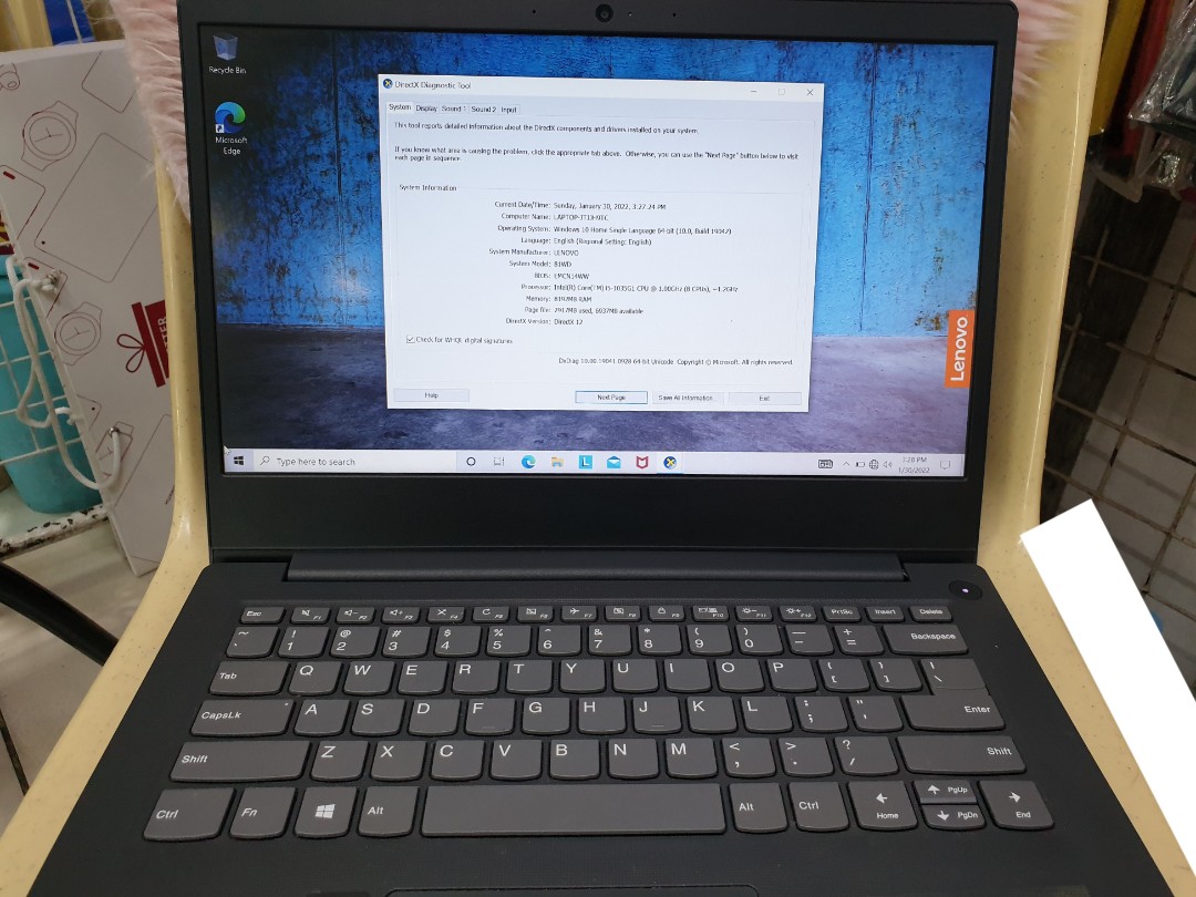 Lenovo 81WD Ideapad Slim 3, Computers & Tech, Laptops & Notebooks on ...