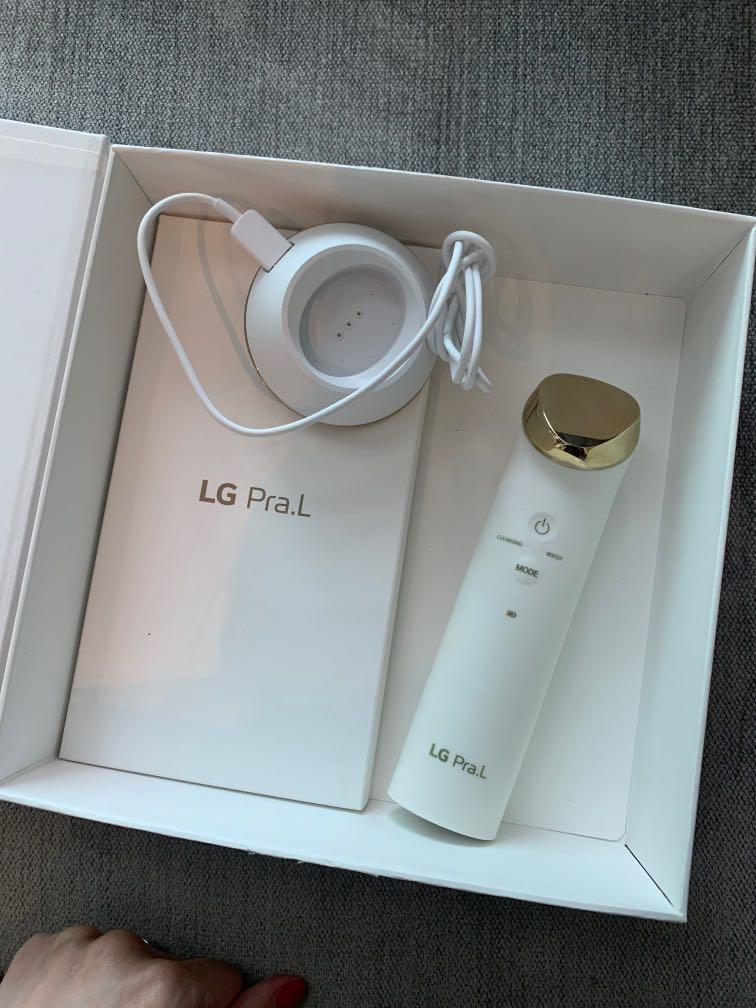 LG Pra.L galvanic ion booster facial care device, Beauty & Personal Care, Face, Face Care on ...