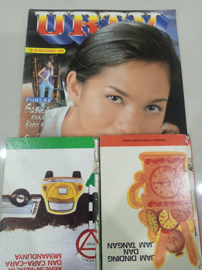 majalah urtv lama - sheila majid 1995, Hobbies & Toys, Books ...