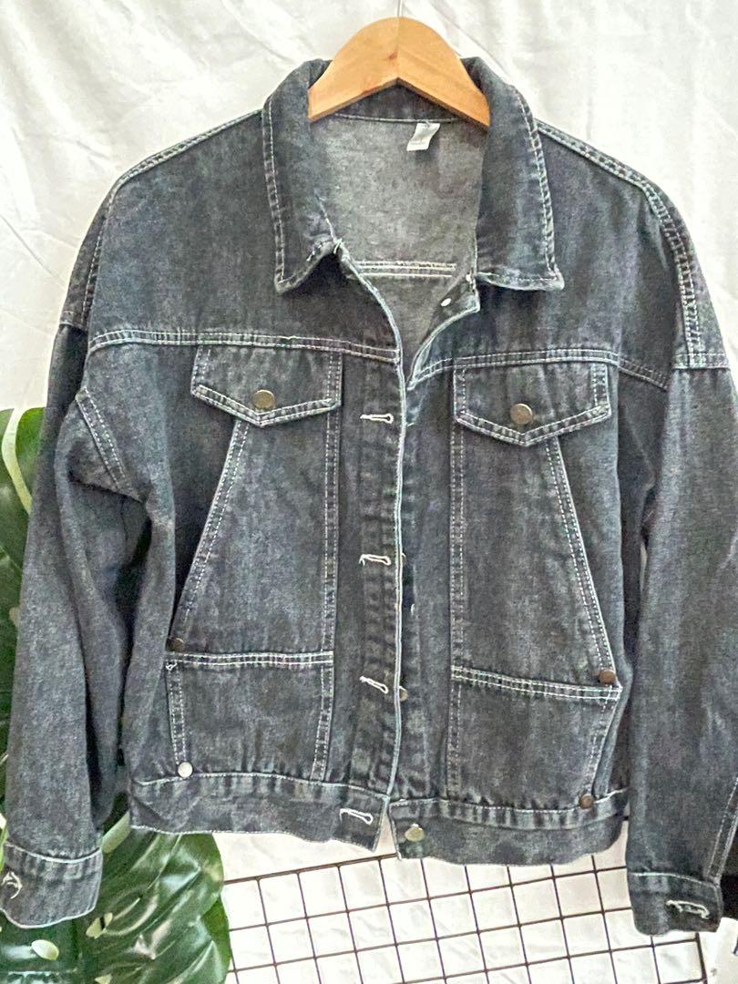 Maong jacket, Women's Fashion, Coats, Jackets and Outerwear on Carousell