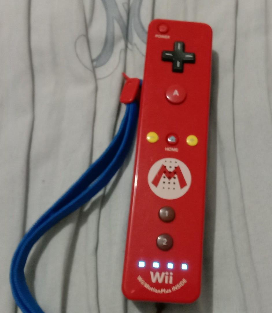 Mario Wiimote Controller, Video Gaming, Video Game Consoles, Nintendo ...