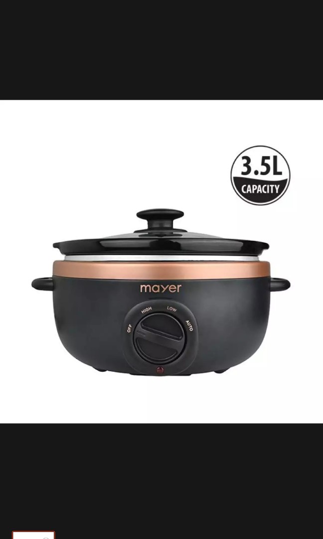 Mayer slow cooker, Furniture & Home Living, Kitchenware & Tableware ...
