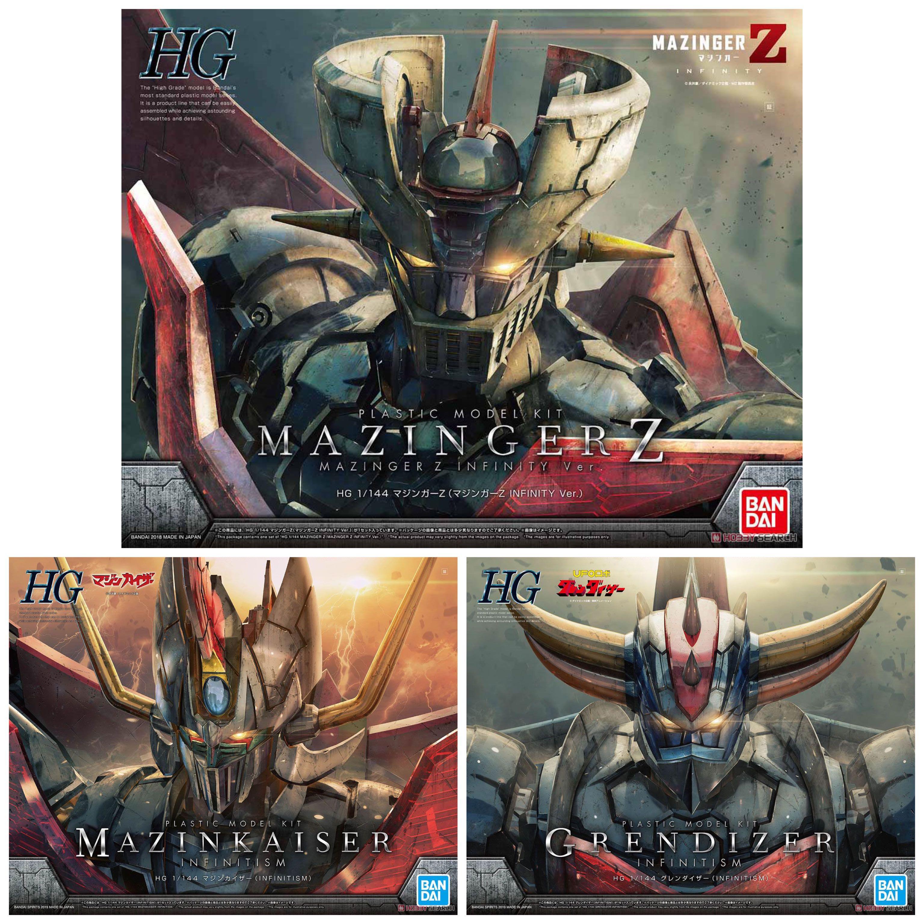 Mazinger Z HG 1/144 Infinity VER. Mazinkaiser Infinitism / Grendizer ...