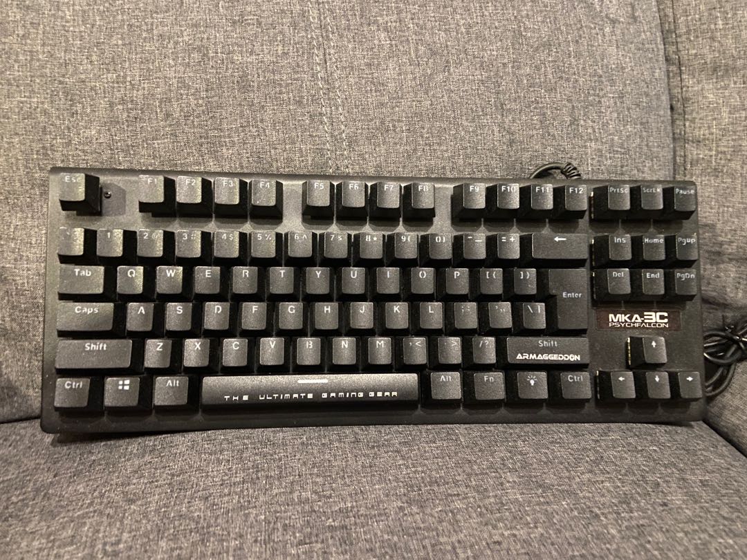 Mechanical Gaming Keyboard - MKA-3C Psychfalcon, Computers & Tech ...