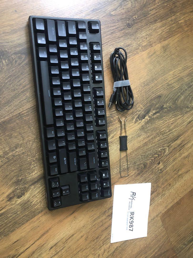 Mechanical keyboard Royal Kludge RK987, Computers & Tech, Parts ...