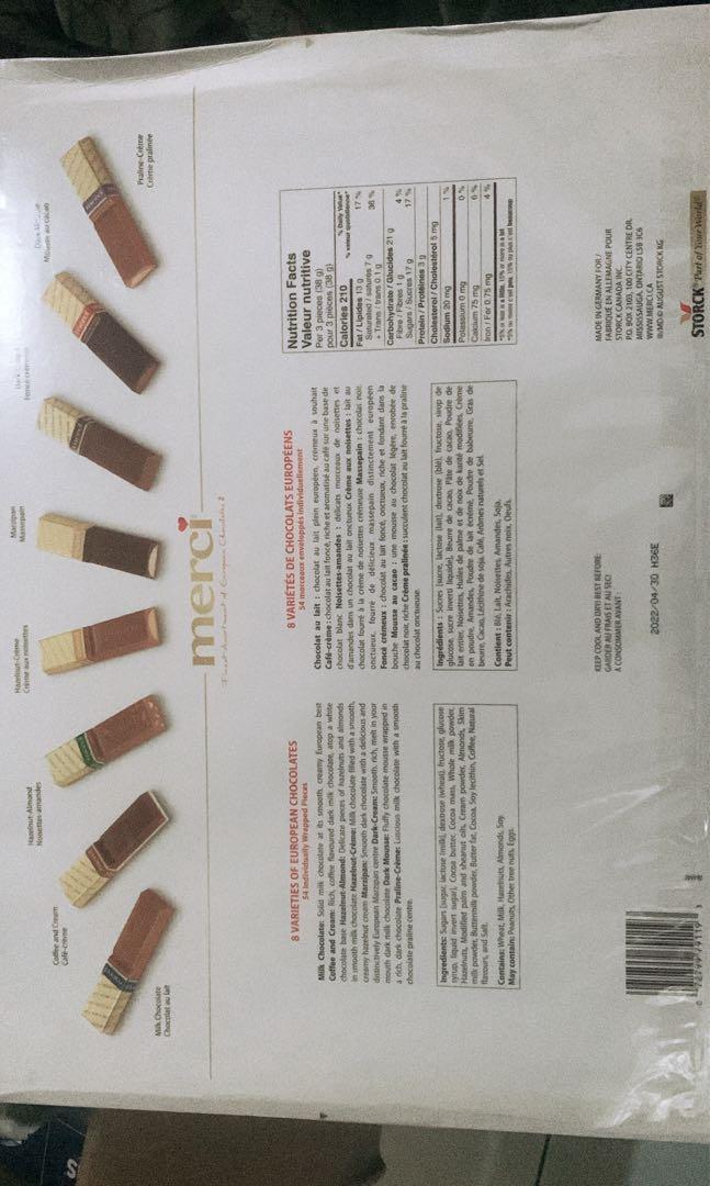 Merci 675g, Food & Drinks, Other Food & Drinks on Carousell