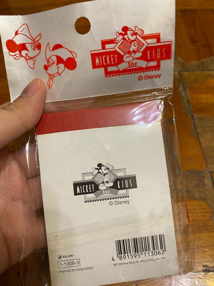 [香港印刷]Mickey Mouse 米奇老鼠 小筆記簿 memo pad, 興趣及遊戲, 手作＆自家設計, 文具 - Carousell