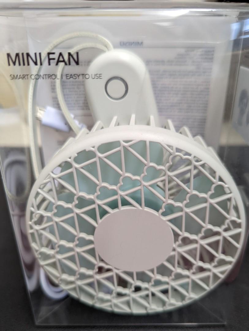 Miniso Portable Fan 1200mAh Lithium Battery Built In, Everything Else ...