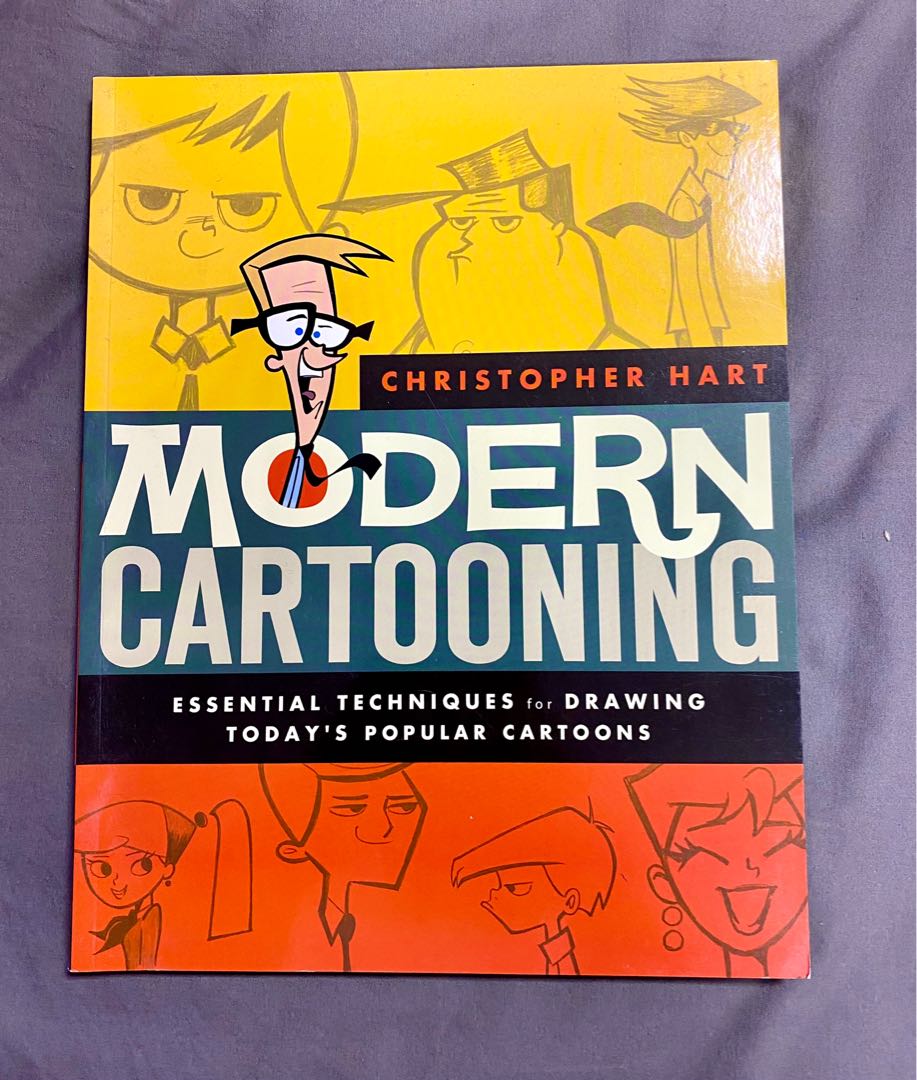 Modern Cartooning Book by Christopher Hart, Hobbies & Toys, Books ...