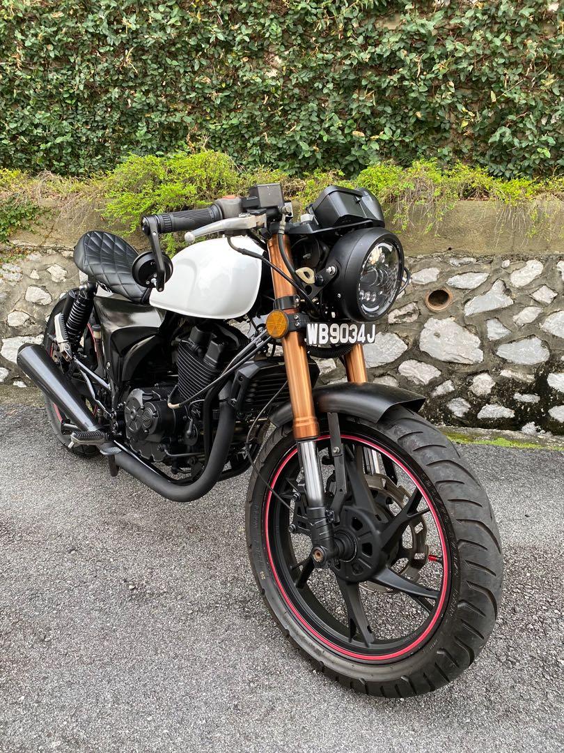 Motor CAFE RACER RKV 200g, Motorbikes on Carousell