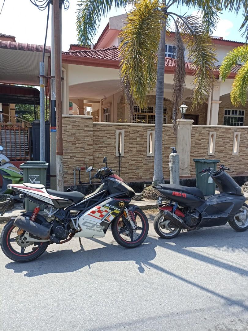 naza gtr 180 & naza gemilang 150, Motorbikes on Carousell