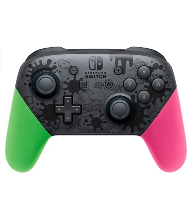 Nintendo Switch Pro Controller - Splatoon 2 Edition, Hobbies & Toys ...