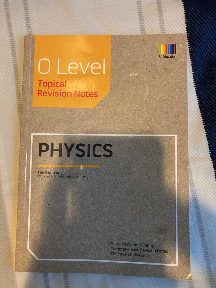 o level pure physics topical revision notes, Hobbies & Toys, Books ...