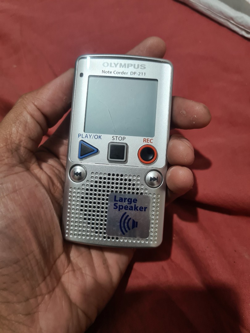 Olympus Note Corder DP211, Audio, Voice Recorders on Carousell