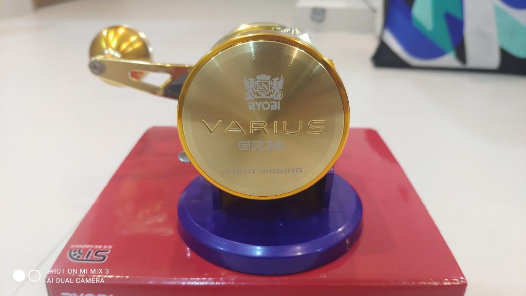Original Ryobi Varius Golden Reel, Sports Equipment, Fishing on Carousell