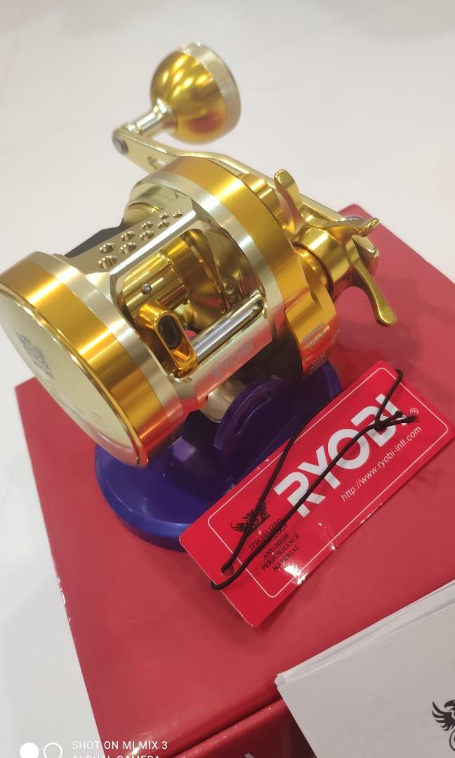 Original Ryobi Varius Golden Reel, Sports Equipment, Fishing on Carousell