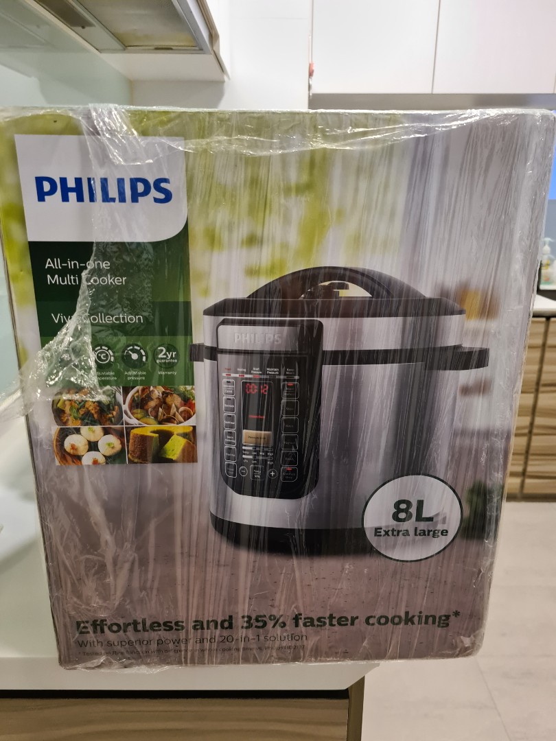 Philips Multi Purpose Cooker 8L, TV & Home Appliances, Kitchen ...