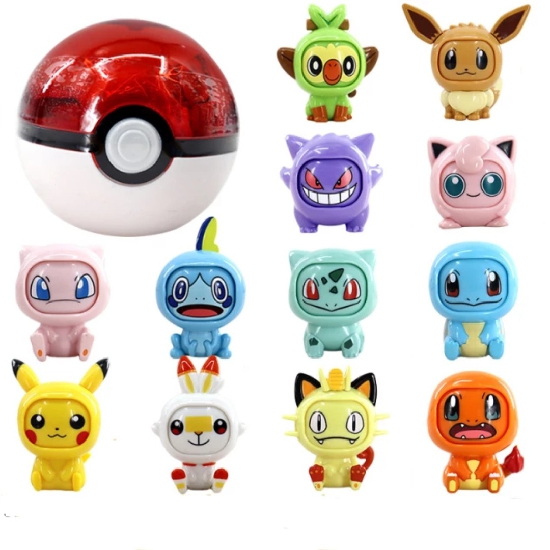 Pokemon face changing figurine, Hobbies & Toys, Toys & Games on Carousell