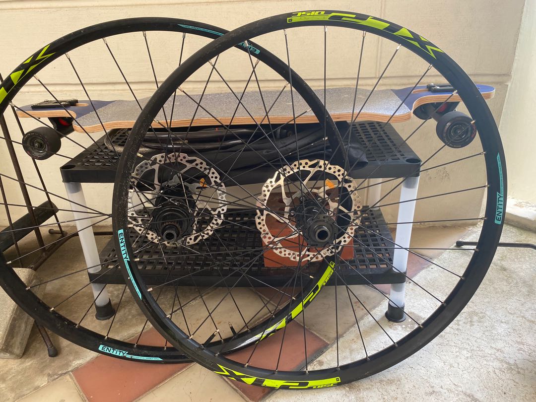27.5 Polygon T7 2021 wheelset, Sports Equipment, Bicycles & Parts ...