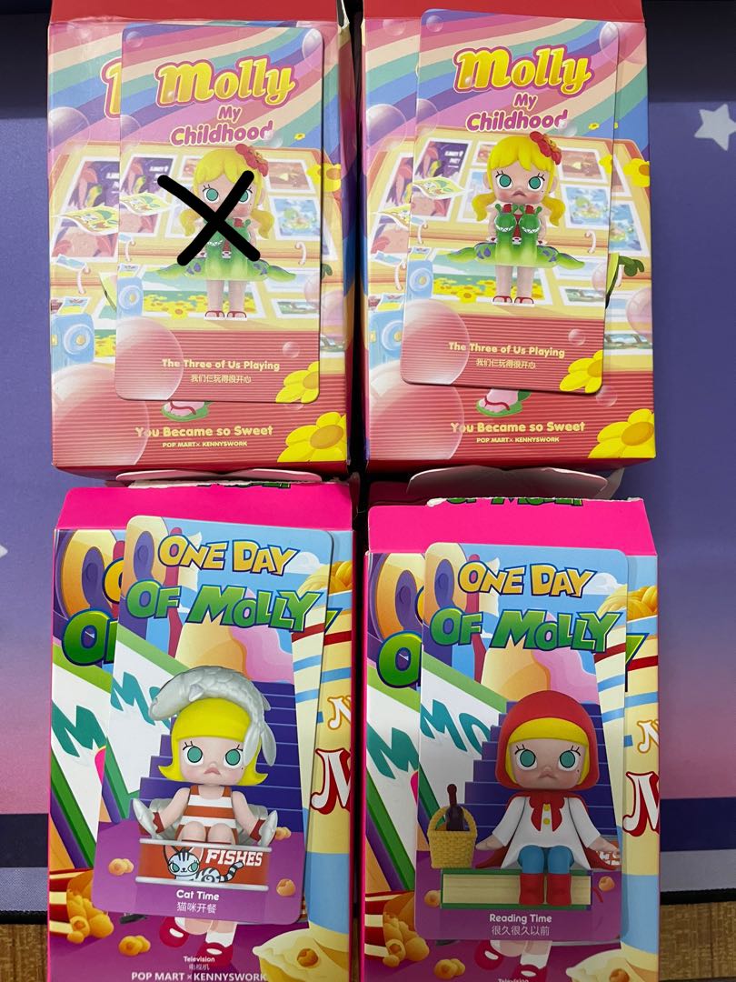 Popmart Molly blind boxes , Hobbies & Toys, Toys & Games on Carousell