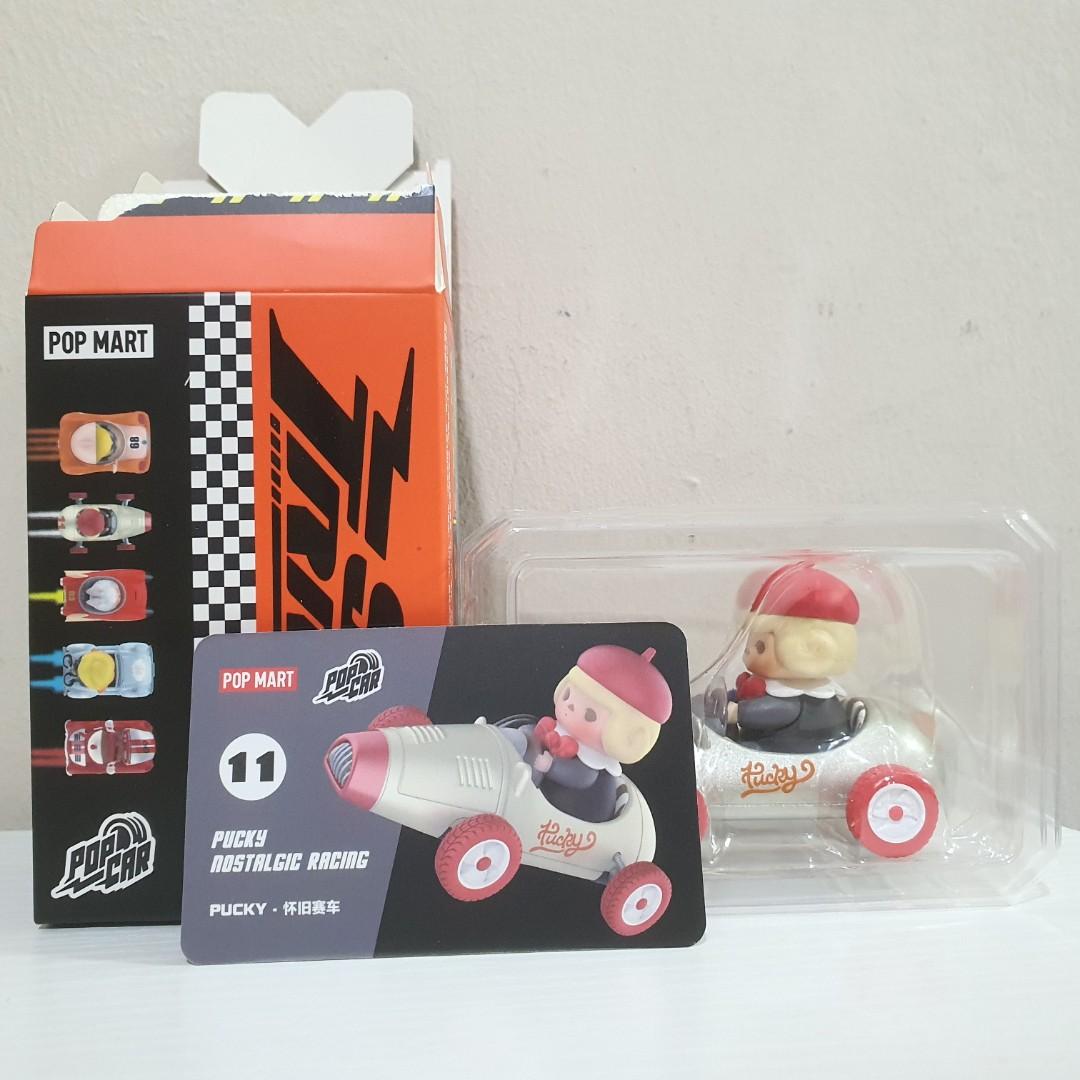 PopMart Pop Car Super Track Molly Race King, Bubble Engine, Skullpanda ...