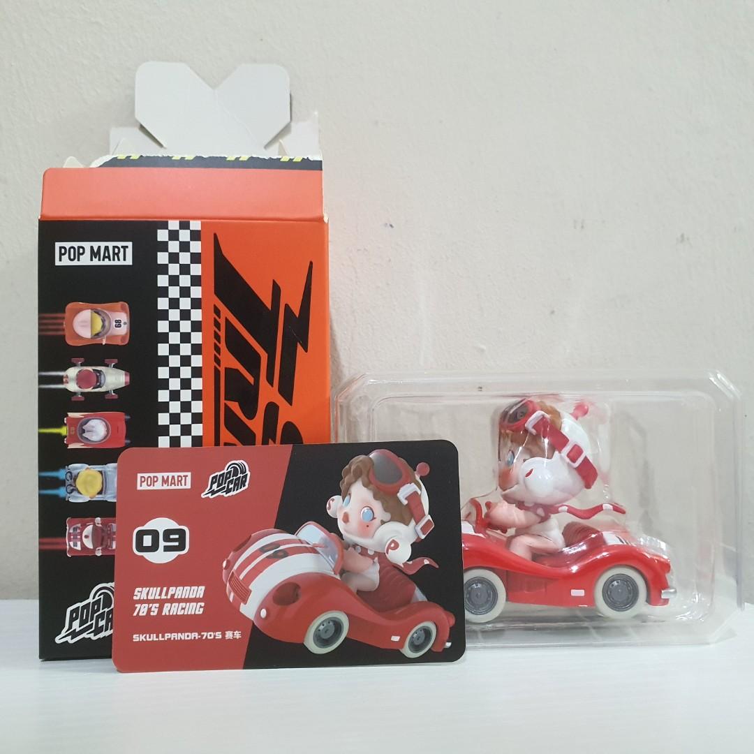 PopMart Pop Car Super Track Pucky Nostalgic Racing, Molly Race King ...