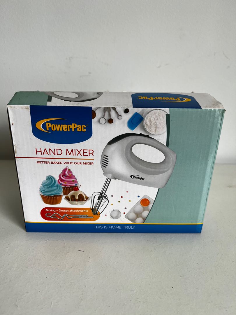 PowerPac Hand Mixer, TV & Home Appliances, Kitchen Appliances, Hand ...
