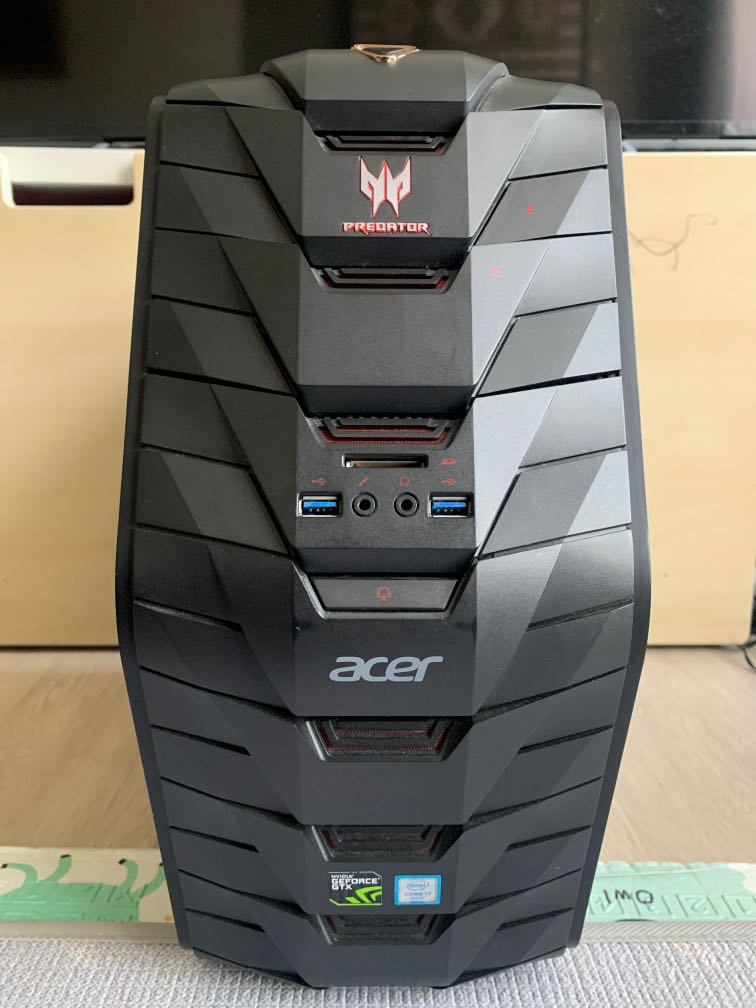 Predator G3-710 and accessories, Computers & Tech, Desktops on Carousell