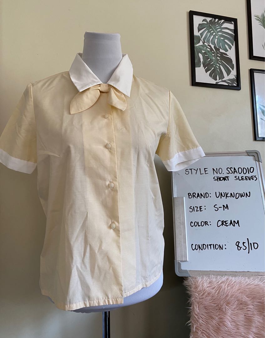 Preloved Top Shopee Check-out, Women's Fashion, Tops, Blouses on Carousell