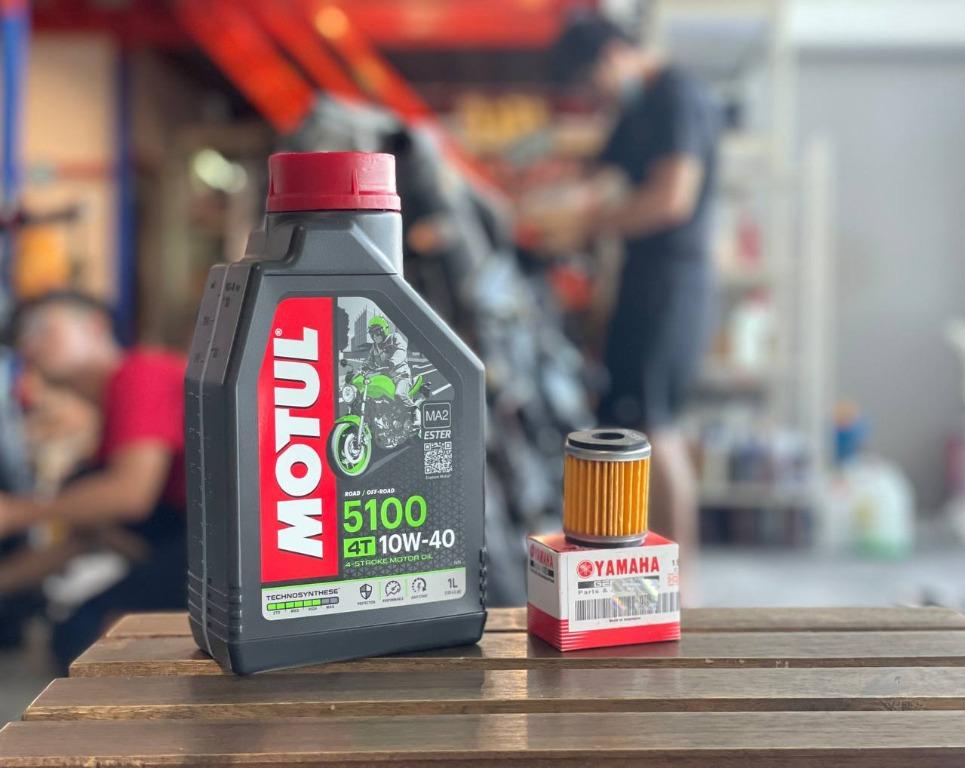*PROMOTION PACKAGE* Motul 5100, Eni and Red Fox 1L motorcycle Engine ...