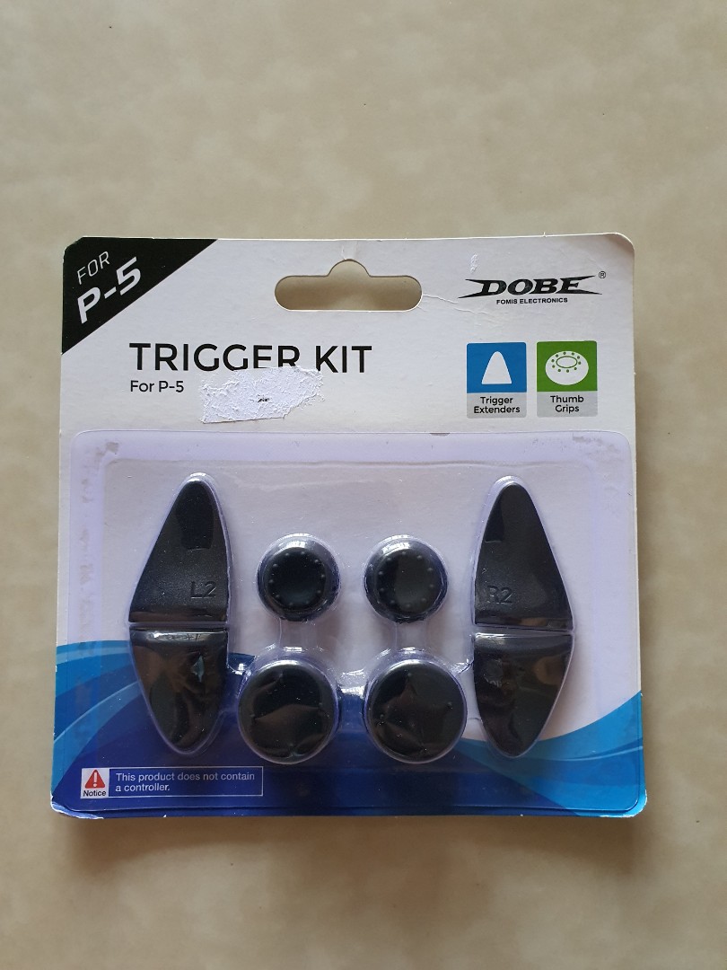 PS5 Dualsense Dobe Trigger Kit, Video Gaming, Gaming Accessories, Controllers on Carousell
