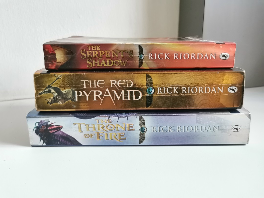 Rick Riordan-Kane Chronicles complete series, Hobbies & Toys, Books ...