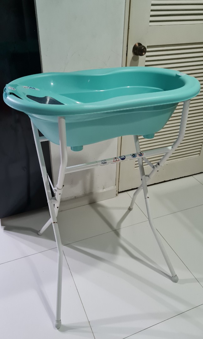 Rotho baby bath tub & stand, Babies & Kids, Bathing & Changing, Bathtub ...