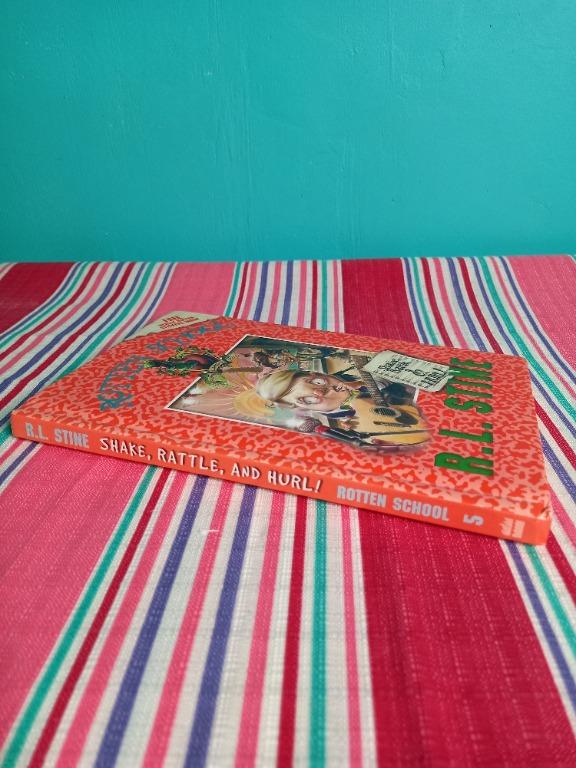 Rotten School "Shake, Rattle, and Hurl" Book 5, Hobbies & Toys, Books ...