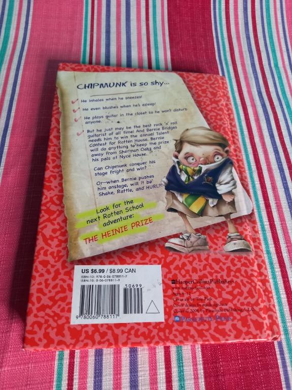 Rotten School "Shake, Rattle, and Hurl" Book 5, Hobbies & Toys, Books ...