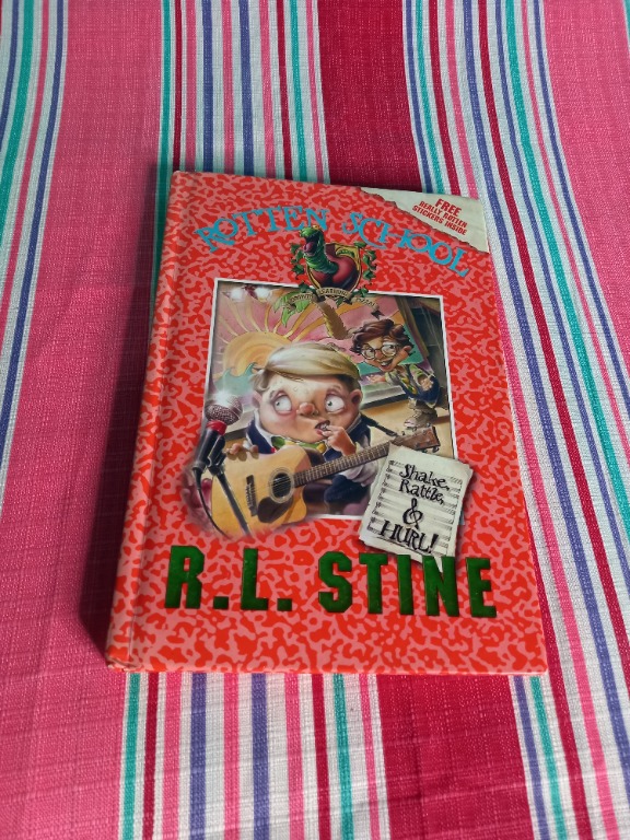 Rotten School "Shake, Rattle, and Hurl" Book 5, Hobbies & Toys, Books ...