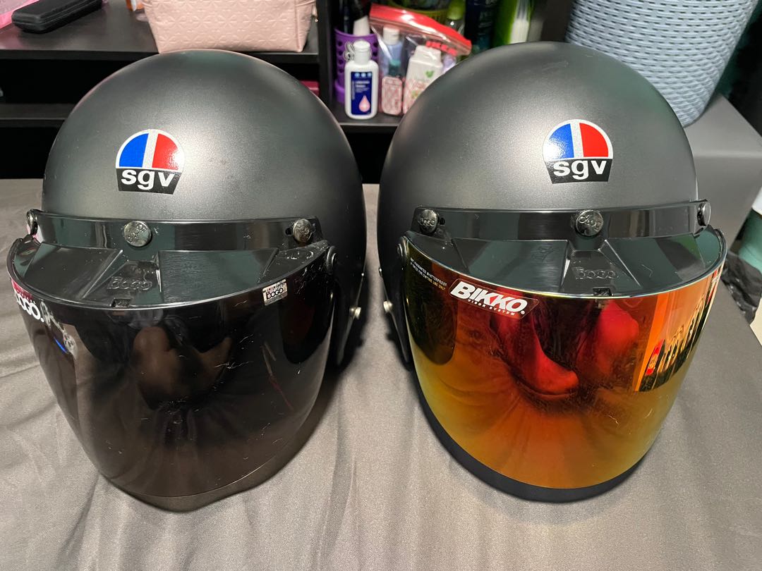 sgv helmet, Motorcycles, Motorcycle Apparel on Carousell