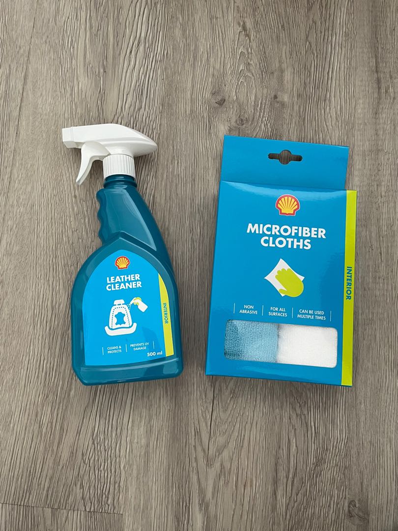 Shell Carcare Leather Cleaner, Furniture & Home Living, Cleaning ...