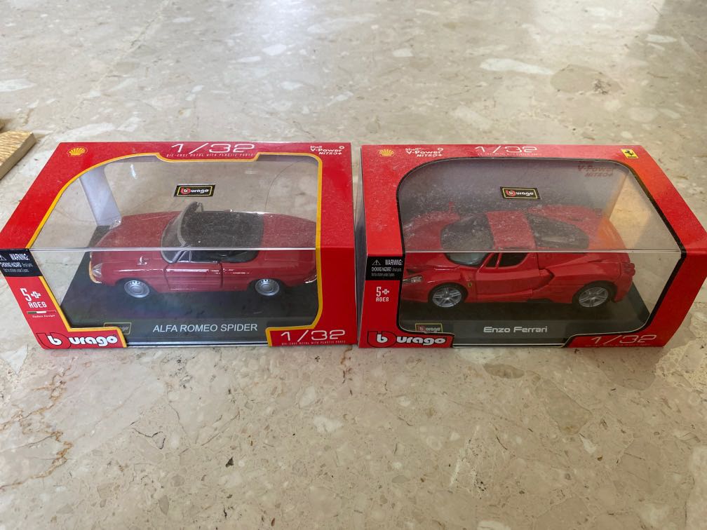 Shell V-Power Diecast Ferrari Alfa Romeo Car, Hobbies & Toys, Toys ...