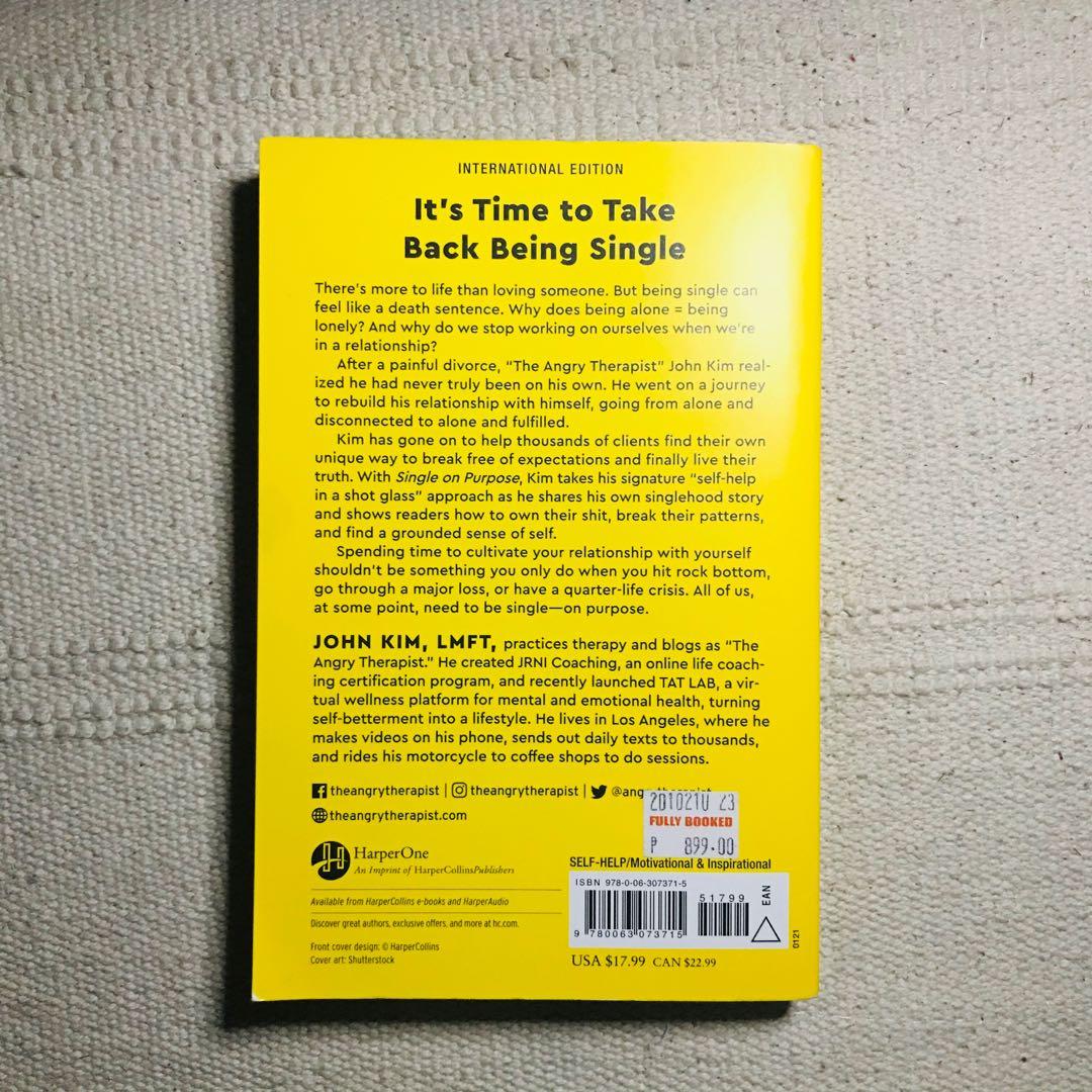 Single on Purpose by John Kim, Hobbies & Toys, Books & Magazines ...