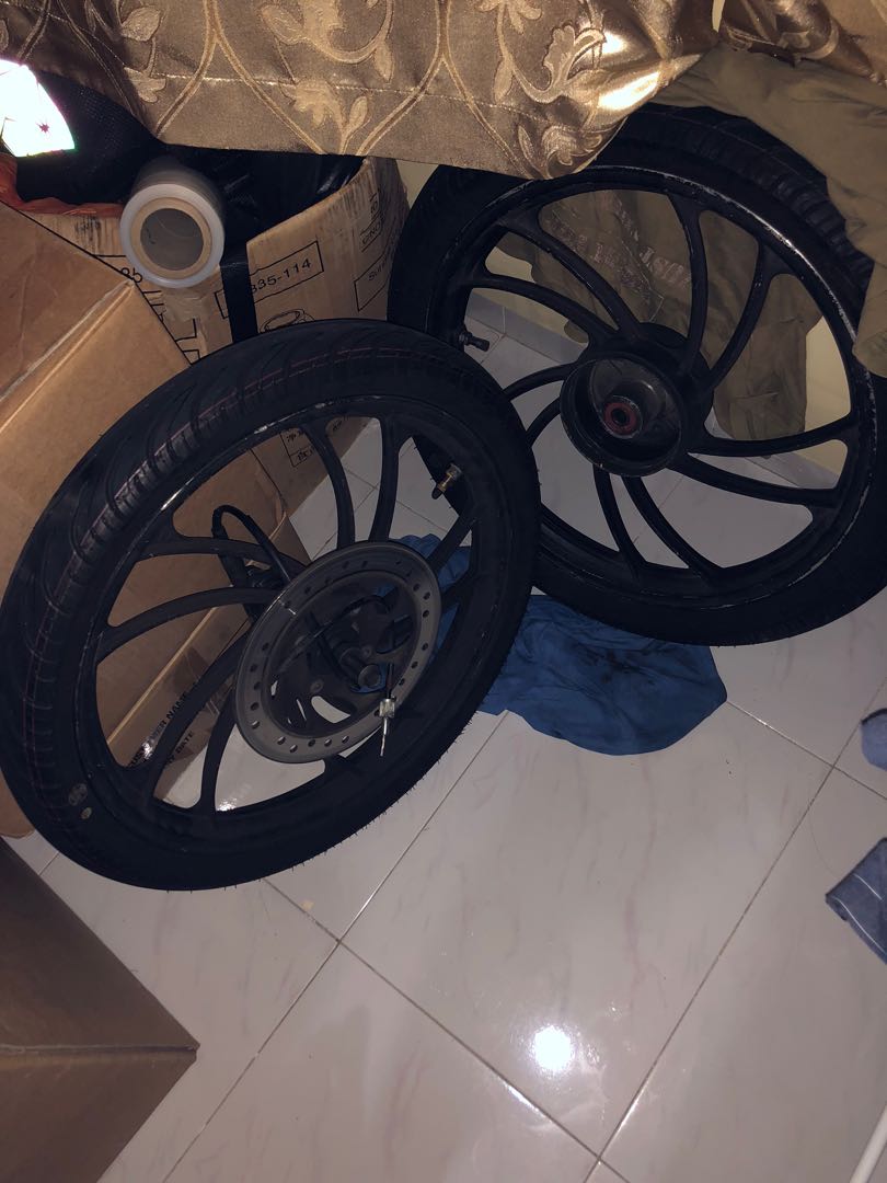 Sport Rim Honda Wave 125, Motorcycles, Motorcycle Accessories on Carousell