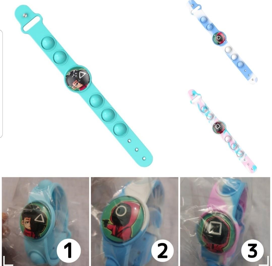 Squid game popit watch, Everything Else on Carousell