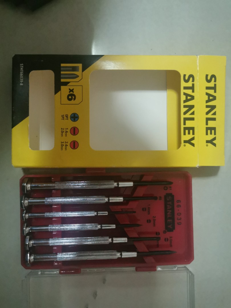 Stanley precision screwdrivers set, Mobile Phones & Gadgets, Mobile ...